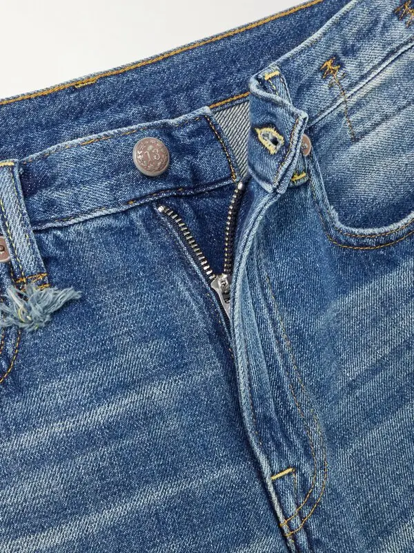 R13 D'arcy Loose Wide-leg Jeans - Blue