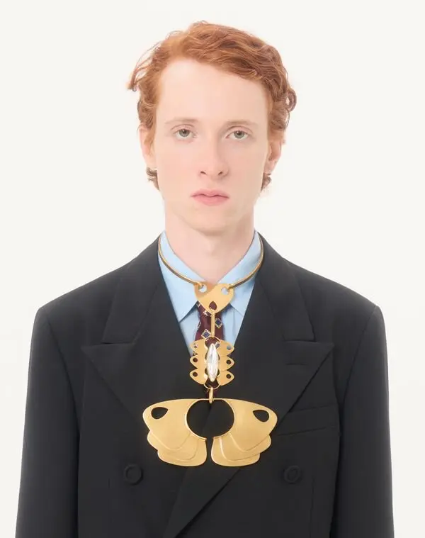 Valentino Garavani Striped Silk Shirt