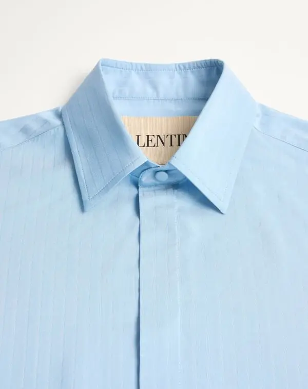 Valentino Garavani Striped Silk Shirt
