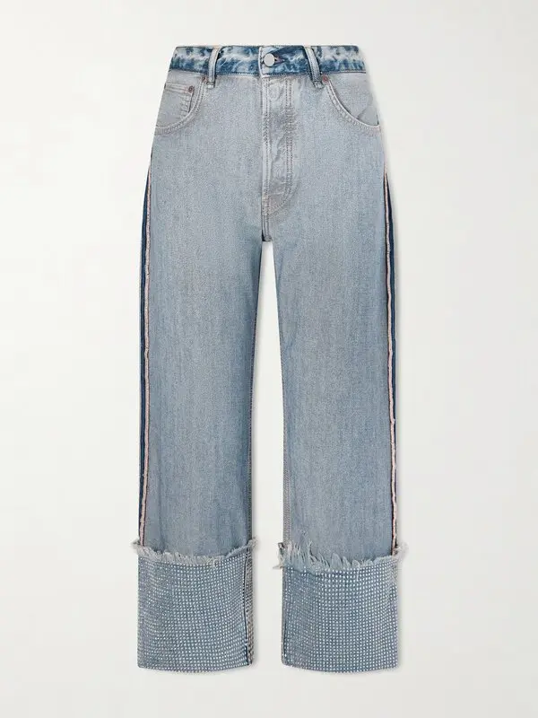 Acne Studios Organic Straight-leg Jeans - Blue