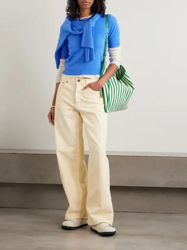 Guest In Residence Compass Cashmere T-shirt - Blue