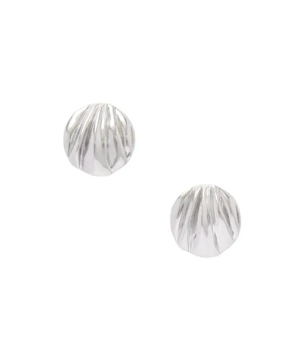 Chloé Oversized Clip-on Earrings - Silver