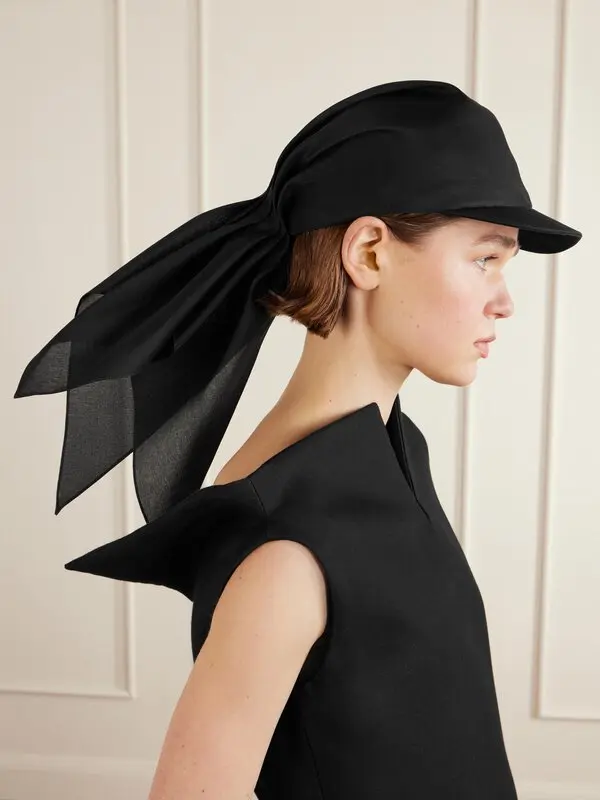 Balenciaga Silk-voile Cap