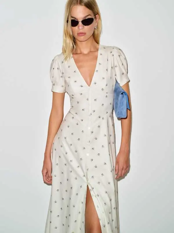 REFORMATION Fitz Maxi Dress