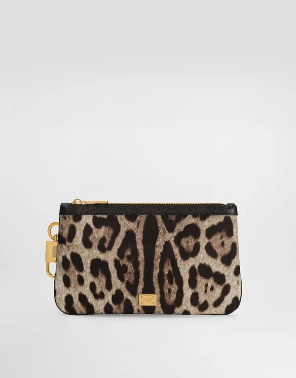 Dolce & Gabbana Printed Nylon Necessaire
