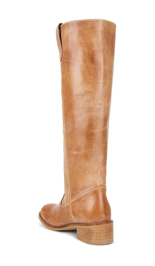 DICO COPENHAGEN Ann Gaucho Boots - Dark Tan