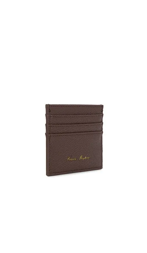 HEAVEN MAYHEM Cardholder In Brown - Espresso