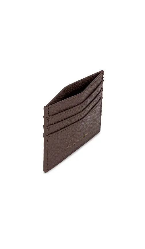 HEAVEN MAYHEM Cardholder In Brown - Espresso
