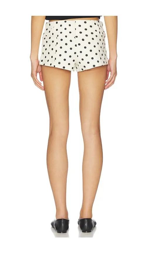 Free People Ana Printed Micro Short - Spring White Combo