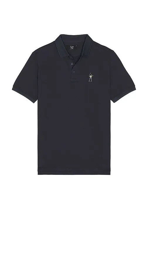 EASTSIDE GOLF Core Pique Polo In Blue