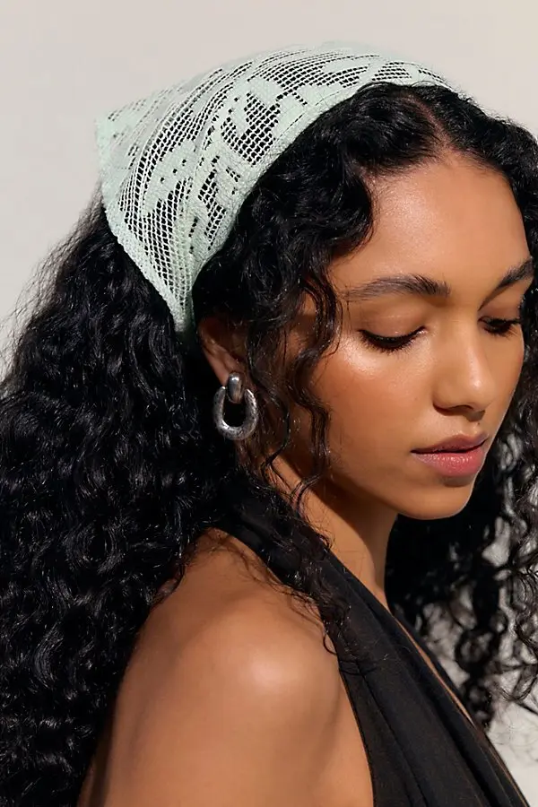 Free People Felicity Hair Scarf - Sage