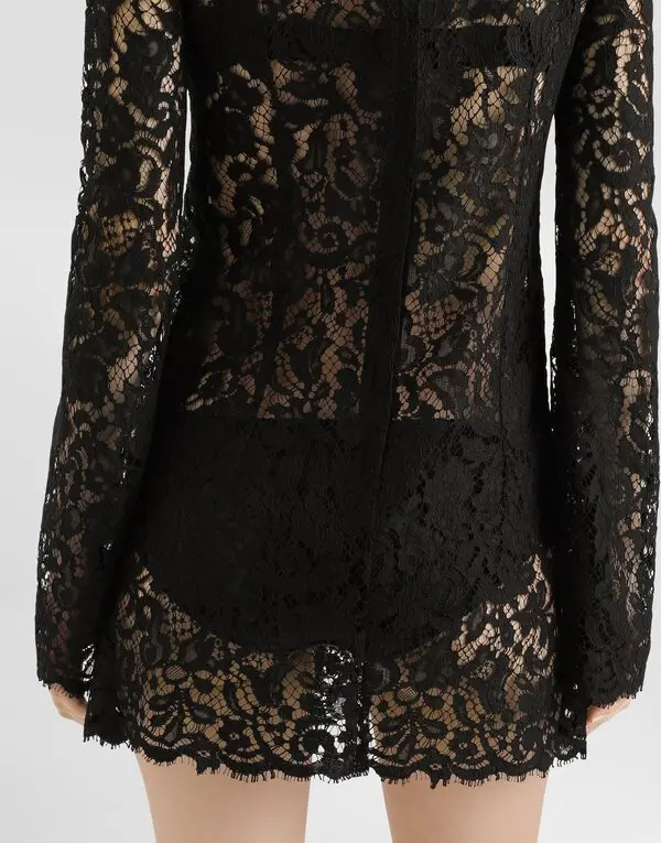 Dolce & Gabbana Short Cordonetto Lace Dress