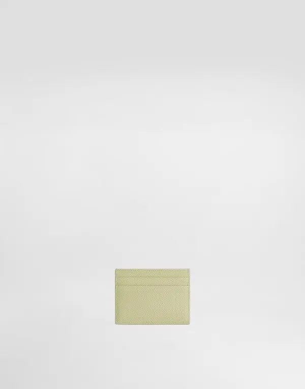 Dolce & Gabbana Dauphine Calfskin Card Holder - Green