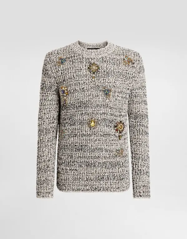 Dolce & Gabbana English Rib Knit Pullover