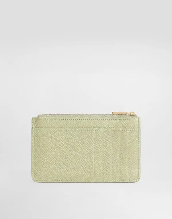 Dolce & Gabbana Dauphine Calfskin Card Holder - Green