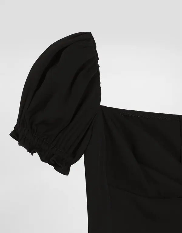 Dolce & Gabbana Stretch Charmeuse Dress