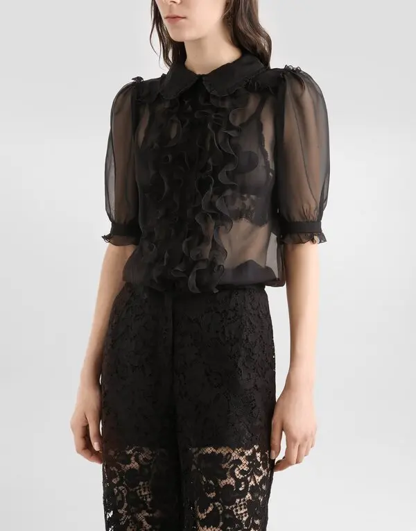 Dolce & Gabbana Chiffon Shirt