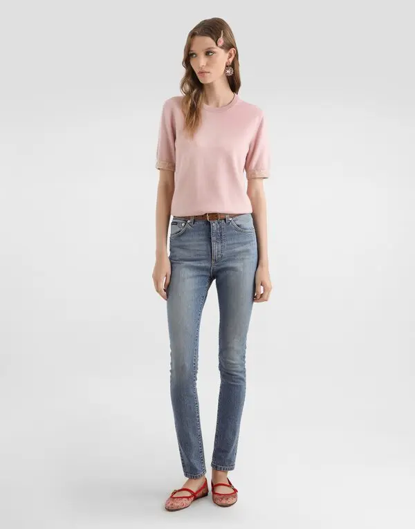 Dolce & Gabbana 5-pocket Stretch Denim Trousers