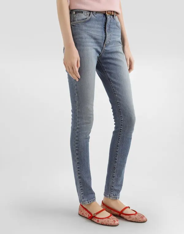 Dolce & Gabbana 5-pocket Stretch Denim Trousers