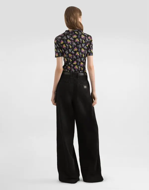 Dolce & Gabbana Floral-print Silk Pullover - Multicolor