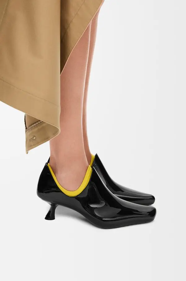Loewe Bootie In Pvc - Black