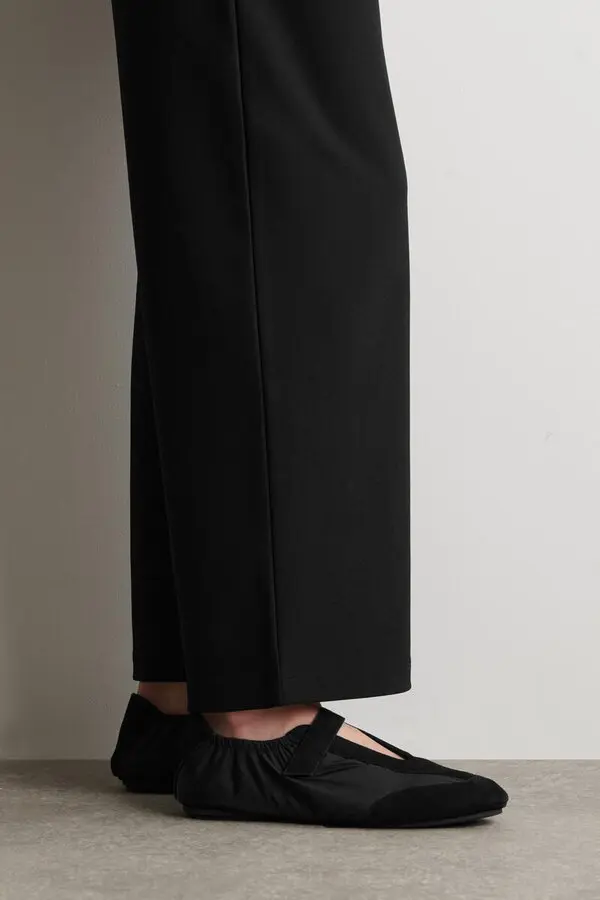 Cos Suede-nylon Mary-jane Sneakers