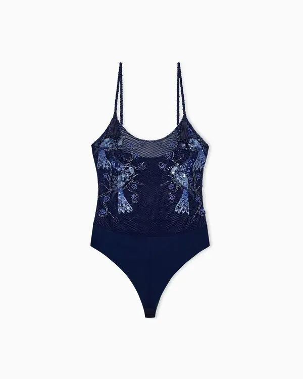 Giorgio Armani Embroidered Bodysuit
