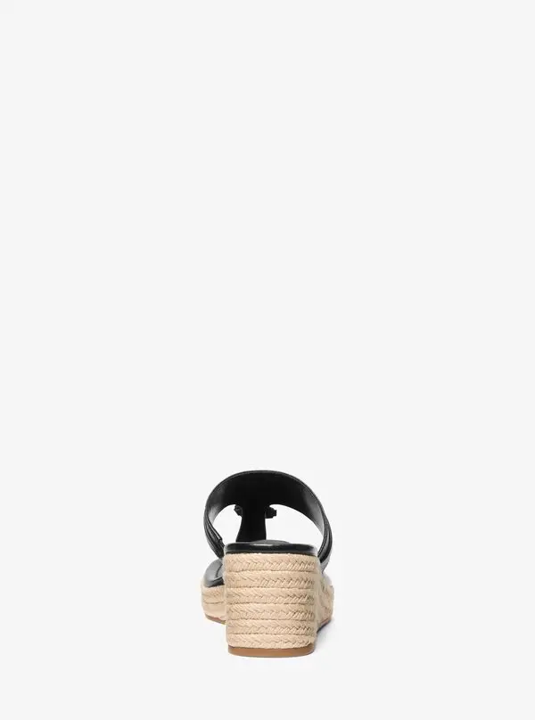 Michael Kors Zoe Wedge Sandal - Black