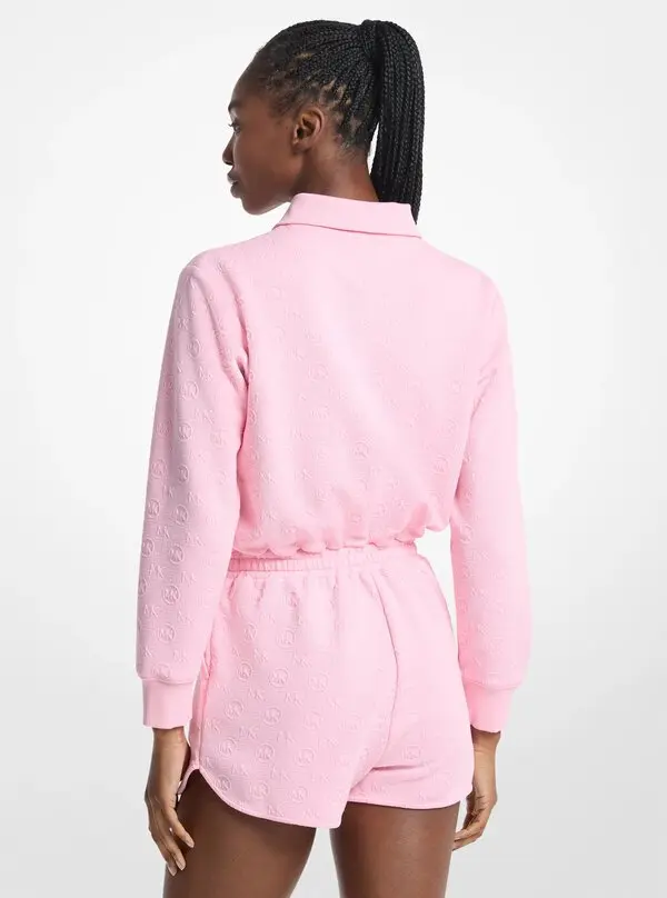Michael Kors Logo Jacquard Romper