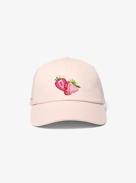 Michael Kors Cotton Baseball Cap - Pink