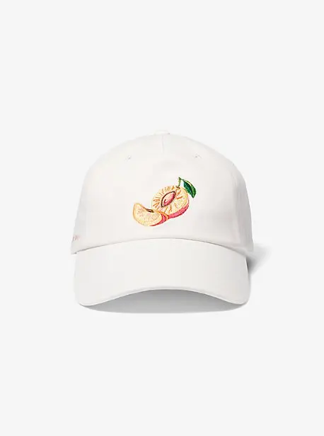 Michael Kors Cotton Baseball Cap - White