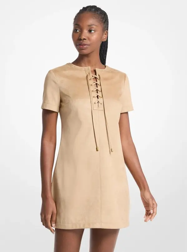 Michael Kors Lace-up Mini Dress