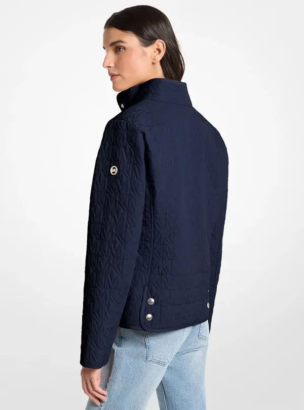 Michael Kors Quilted Logo Jacket