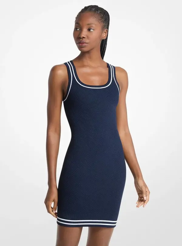 Michael Kors Textured Knit Mini Dress