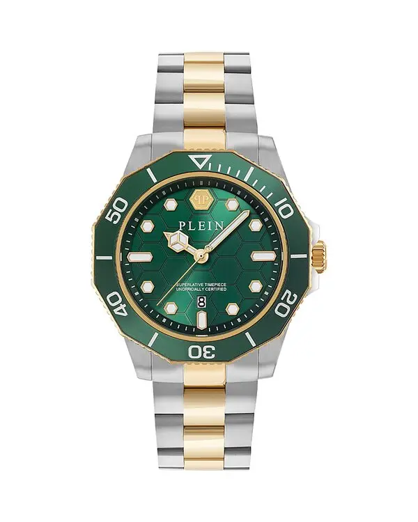 Philipp Plein Aquastorm 44mm Watch - Two Tone