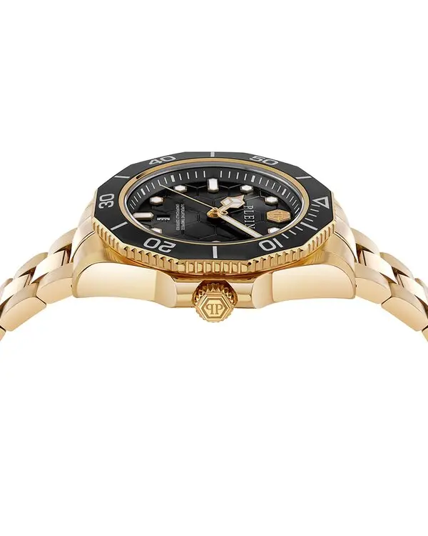 Philipp Plein Aquastorm Watch, 44mm - Gold