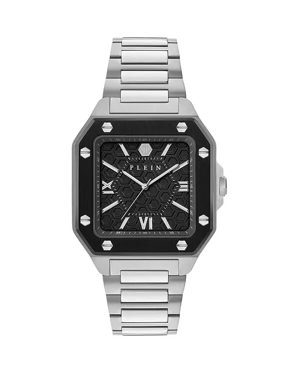Philipp Plein Plein Edge Watch, 42mm - Stainless Steel