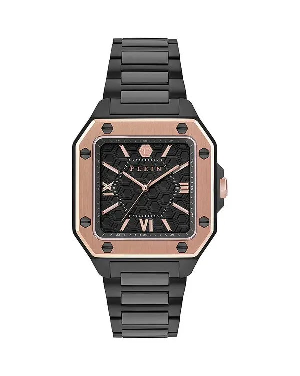 Philipp Plein Plein Edge 42mm Watch - Black