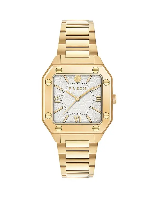 Philipp Plein Plein Edge 34mm Watch - Gold