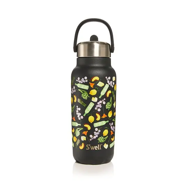 S'WELL Aqua X Lisa Says Gah Explorer Bottle, 32 Oz - Black