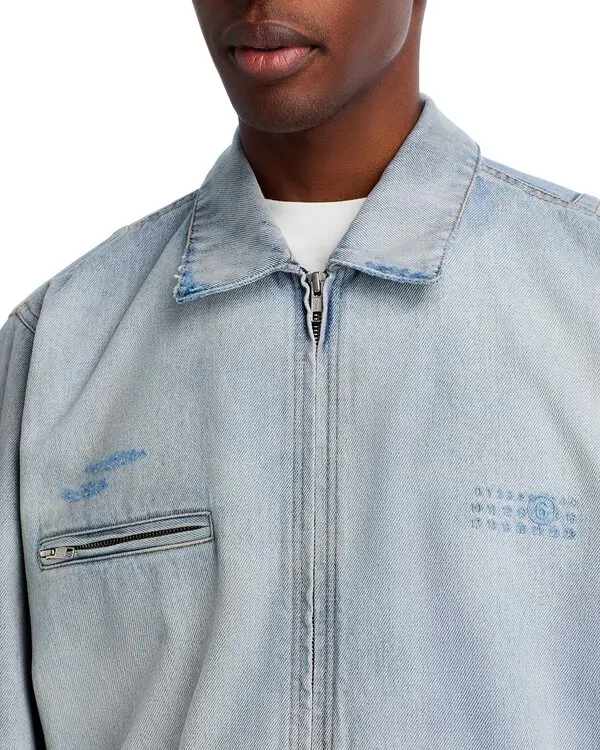 MAISON MARGIELA Distressed Denim Jacket