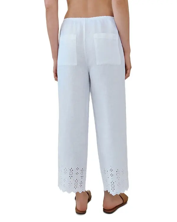 Bella Dahl Embroidered Crop Pants