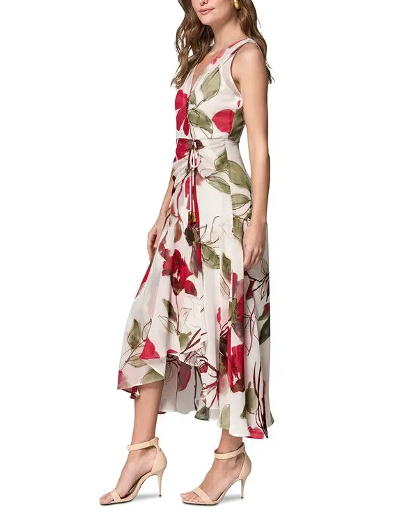 Donna Karan New York Floral Print Dress - Azalea Multi