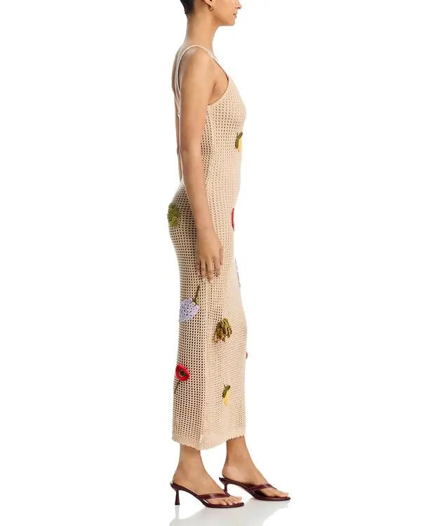 Aqua Sleeveless Knit Dress