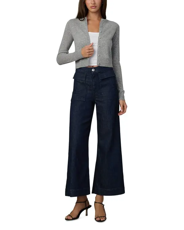 Joe's Jeans The Irina High Rise Wide Leg Jeans