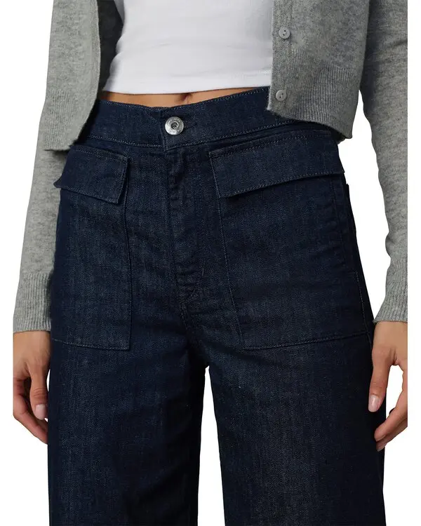 Joe's Jeans The Irina High Rise Wide Leg Jeans