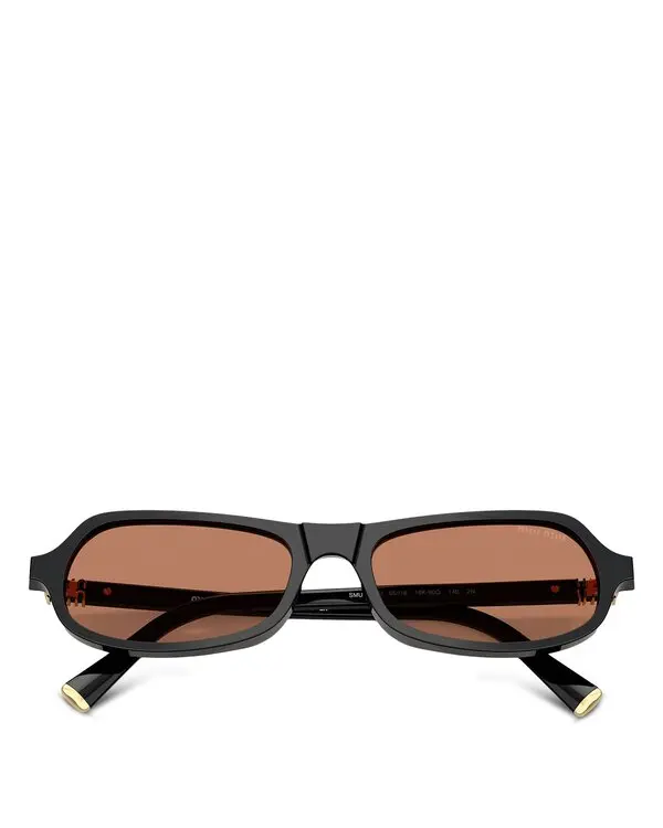 Miu Miu Cat Eye Sunglasses 55mm - Black