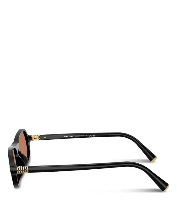 Miu Miu Cat Eye Sunglasses 55mm - Black