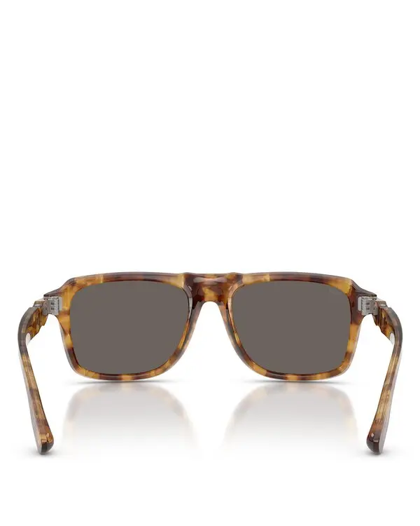 Persol 55mm Rectangular Sunglasses