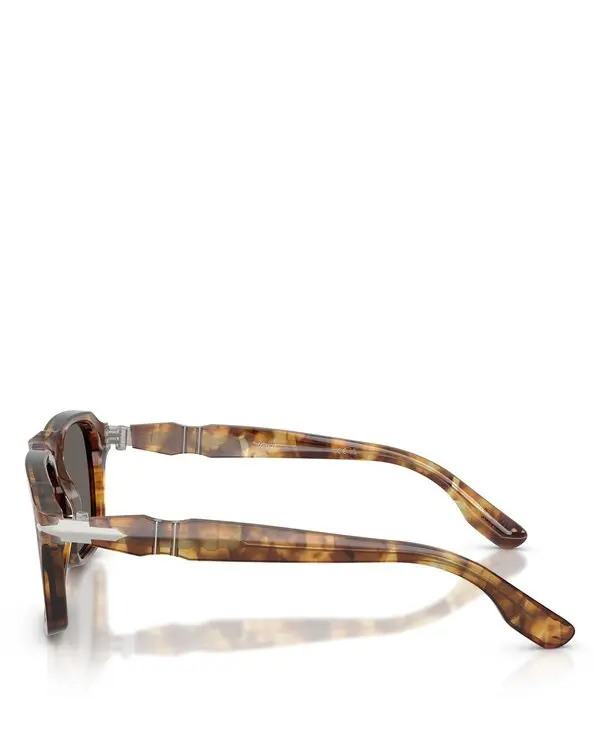 Persol 55mm Rectangular Sunglasses